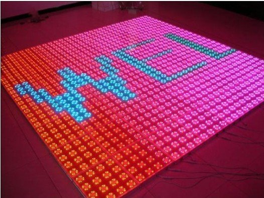 Durable LED Flooring Tiles LED Video Display for Club and Dance Floor