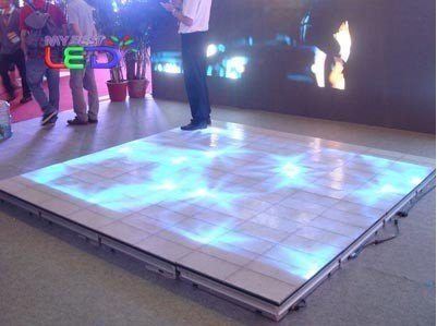 Indoor P6.25mm Interactive LED Floor Tiles Stage LED Screen Customized