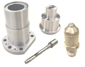 brass / titanium High Precision Machined Parts With mirror polished