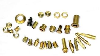 Mirror Polished Brass Electrical Parts , Brass Machined Parts ISO9001