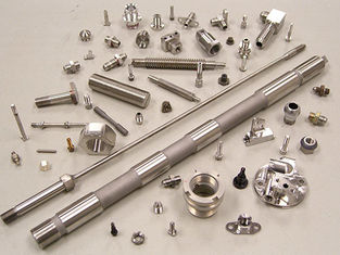 Carbon Steel Precision Turned Parts Powder Coating For Military Industry