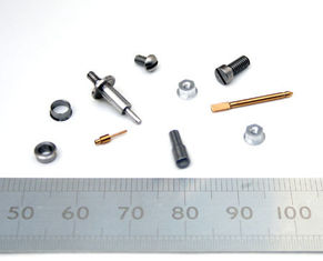 Custom Stainless Steel Machining Parts Small CNC Turning 0.002mm Tolerance