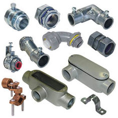 Nickel Plating Brass Conduit Fittings Metal Turned For Automatic Equipment