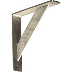 Carbon Steel Metal Building Brackets Heavy Duty Corner Brace For Supermarket