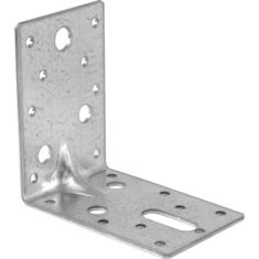 L Shape Metal Building Brackets Stainless Steel Customized 40 * 40 * 17mm