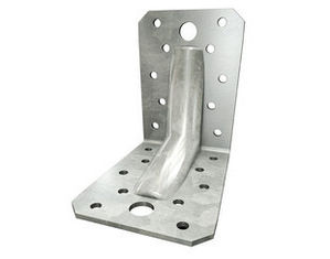 Aluminum Metal Connecting Brackets , Forming Construction Metal Brackets Lightweight