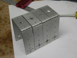 U Shaped Metal Metal Building Brackets Natural Color For Wood Construction
