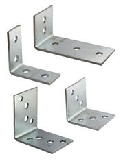 Electroplating Heavy Duty Galvanised Angle Brackets , 90 Degree Metal Bracket SGS