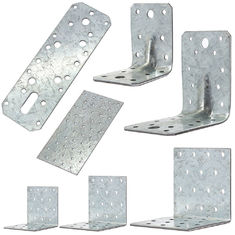 Building Corner Galvanized Steel Angle Brackets Heat Treating High Performance