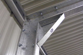 Stamping Metal Framing Brackets , Heavy Duty Metal Brackets ISO Certification