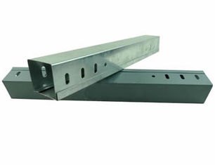 Hot Dipped Galvanized Building Cable Tray Lightweight For Construction Industry