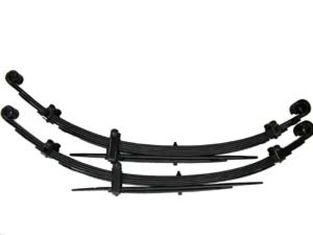 Professional Steel Replacement Trailer Leaf Springs Black Color High Hardness