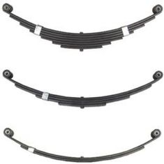 Semi Trailer Truck Leaf Springs Iron Material Customized Color 30 Ton Max Payload