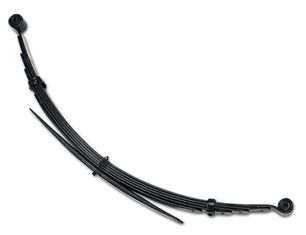 Galvanizing Truck Leaf Springs Air Suspension 100 * 32mm 20T Max Payload