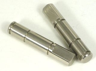 Metal Stamping Steel Auto Parts , Steel Forging Shaft Pivot High Precision