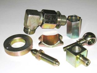 Brass / Bronze Automobile Spare Parts 0.01mm Tolerance ISO Certification