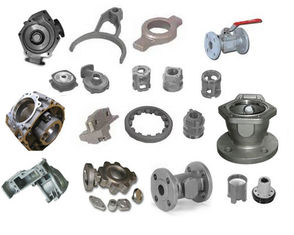 Chromium / Copper Pallet Jack Parts Steel Ball Blasting Powder Coating