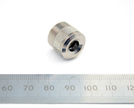 Small CNC Machined Aluminum Parts Colorful Galvanized With Baking Painting