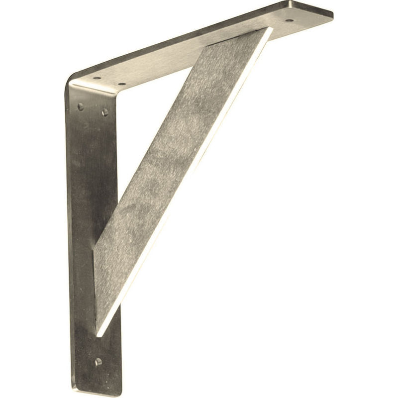 Carbon Steel Metal Building Brackets Heavy Duty Corner Brace For Supermarket