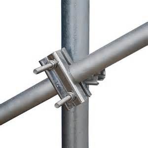Zinc Plated Metal Building Brackets Bending / Welding Natural Color 2mm Thick