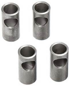 Industry Use Small Motor Shaft Bushing White Zinc Plated For Automobiles