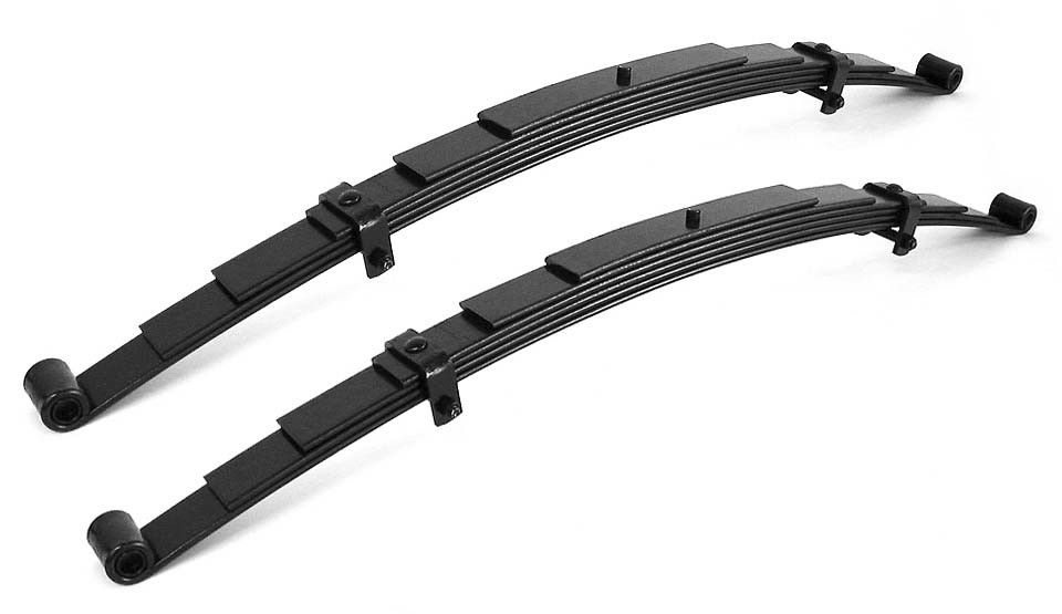 Z Type Overload Leaf Springs Air Suspension , Black Color Leaf Spring Axle