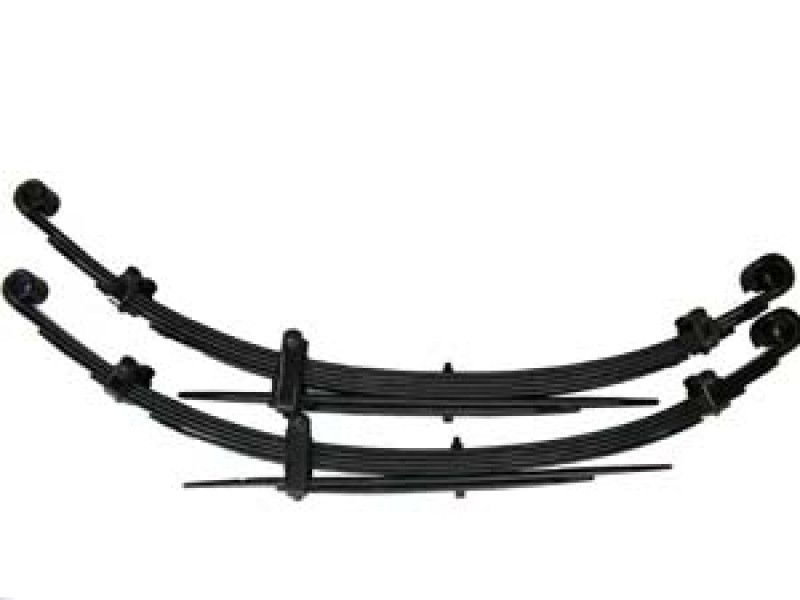 Professional Steel Replacement Trailer Leaf Springs Black Color High Hardness