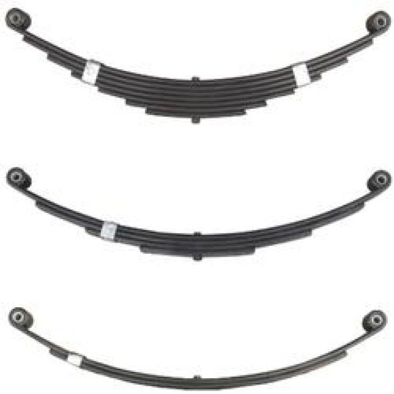 Semi Trailer Truck Leaf Springs Iron Material Customized Color 30 Ton Max Payload