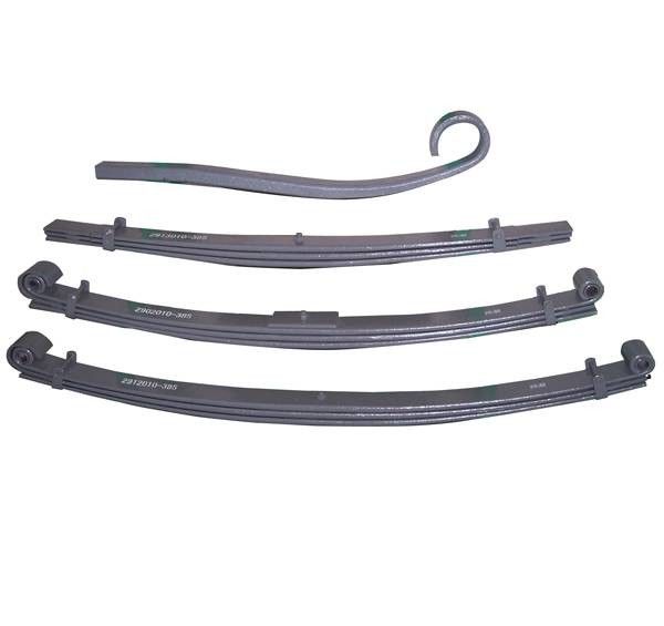 SUP11A Conventional Truck Leaf Springs Dark Black Color For Trailer
