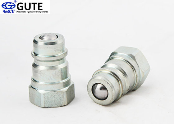 NPTF Thread Agricultural Hydraulic Quick Disconnects 3/4" With CNC Machining Technics