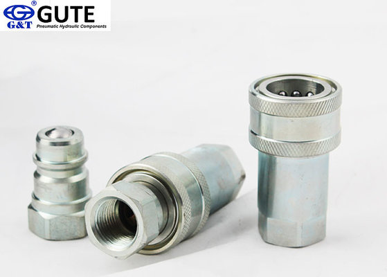 NPTF Thread Agricultural Hydraulic Quick Disconnects 3/4" With CNC Machining Technics