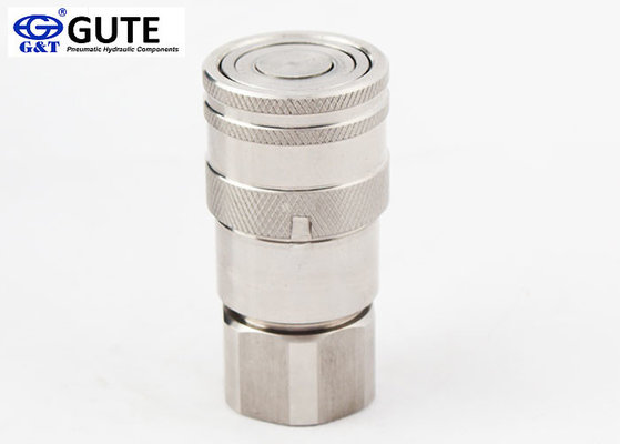 ISO16028 Stainless Steel Quick Disconnect Couplings Compatible With Parker FEM Series