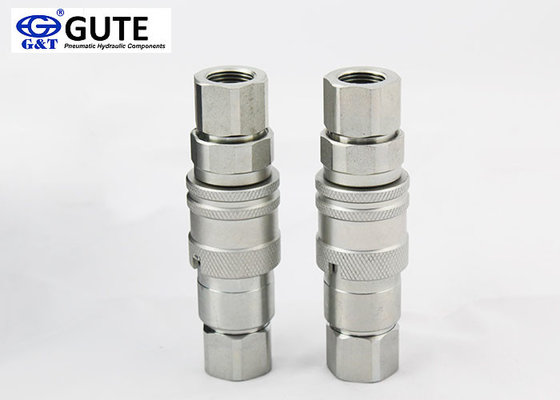 ISO16028 Stainless Steel Quick Disconnect Couplings Compatible With Parker FEM Series