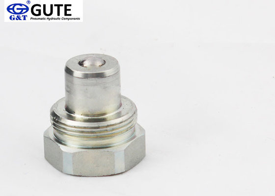 NPT Thread Double Shut Off Quick Disconnect Connectors Polyurethane Interface Seal