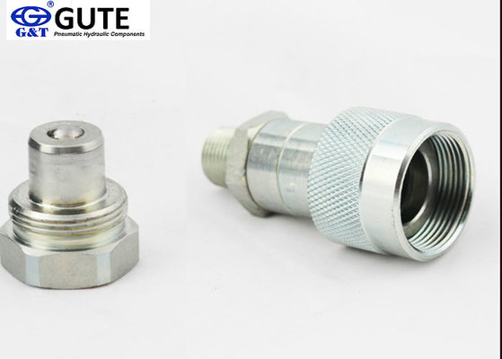 Ball Valves Type High Pressure Quick Connect Fittings 3/8" Polyurethane Interface Seal