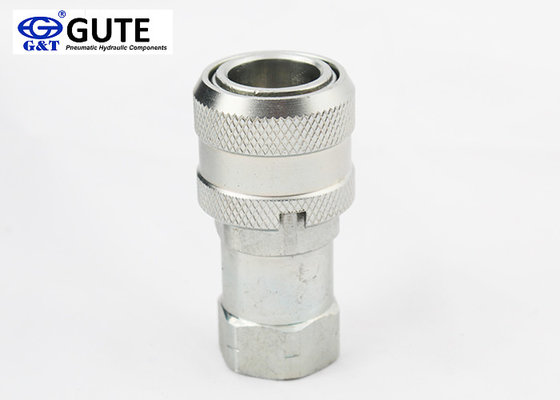 10000 PSI Double Shut Off Quick Connect Couplings ZG Thread With Machinning Technics