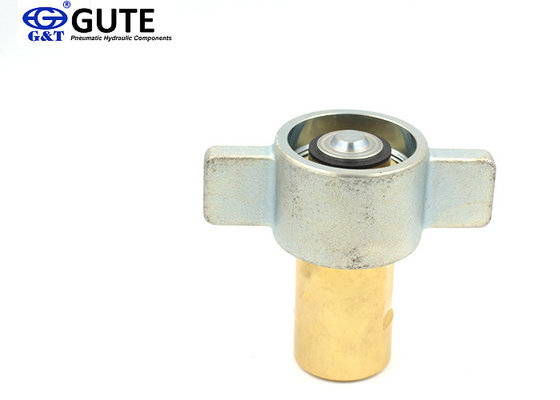 Rated Flow 189 L / Min Industrial Quick Disconnect Couplings With Heavy - Dust Wing Nut