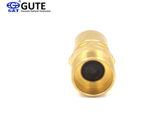 Brass 1 Inch Threaded Female Coupling GT-L2 20.7 Mpa Interchange With Parker 6100