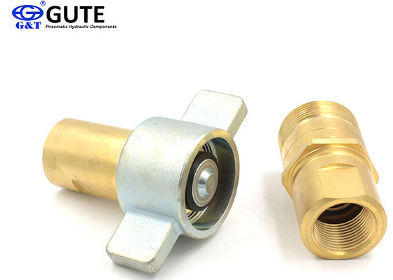 Brass 1 Inch Threaded Female Coupling GT-L2 20.7 Mpa Interchange With Parker 6100
