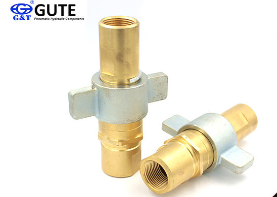 1"  Brass Hydraulic Quick Couplers Under Pressure Interchange With Parker 6100 Series