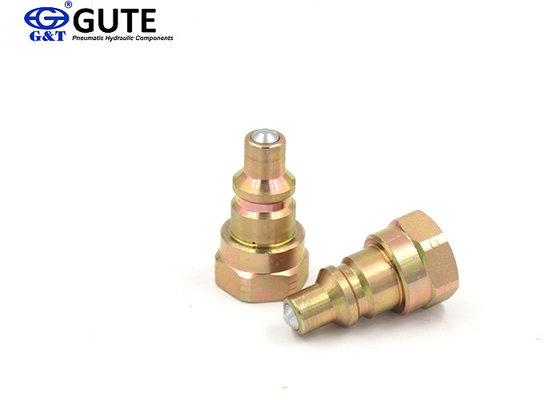 Carbon Steel High Pressure Quick Disconnect NBR / FKM Sealing For Dump Tracks