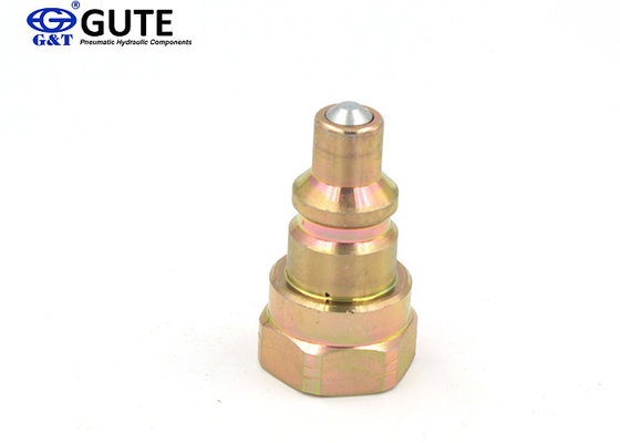 Carbon Steel High Flow Quick Coupler NBR Seal GT-TC With ISO9001 Certificated
