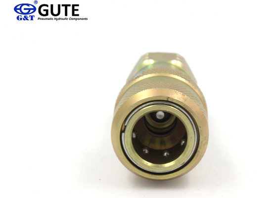 Carbon Steel High Pressure Quick Disconnect NBR / FKM Sealing For Dump Tracks