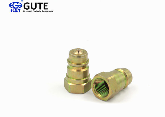 Push And Pull Type Quick Release Hydraulic Connectors With ISO 9001 Certification