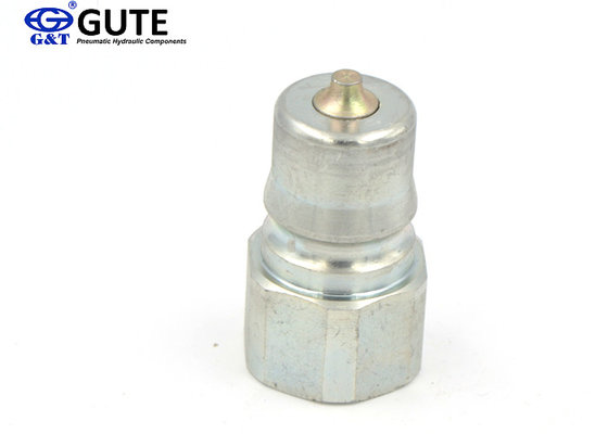 Close Type Double Shut Off Coupling , Carbon Steel Quick Disconnect Coupling
