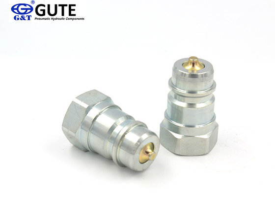 Durable Quick Disconnect Hydraulic Couplers 1/2-1" Interchange With Parker 6600 Series