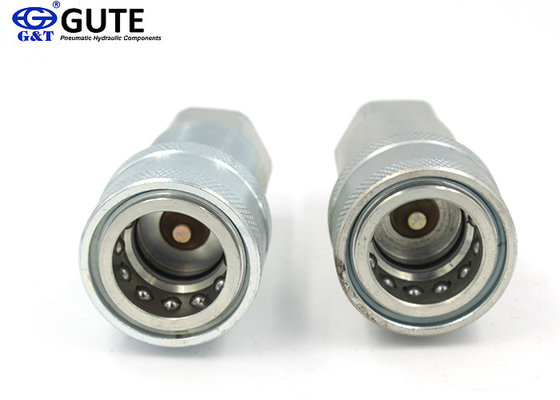 Double Shut Off Hydraulic Quick Disconnect Fittings GT-A1-06 3/4" For Agriculture