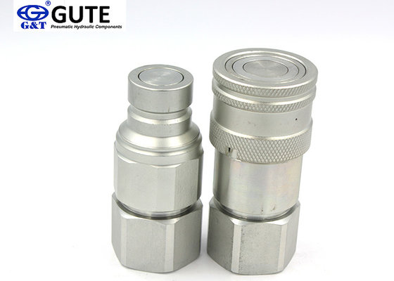 Carbon Steel ISO 16028 Coupler 3/4" 20.7 Mpa Interchange With Parker FEM Series