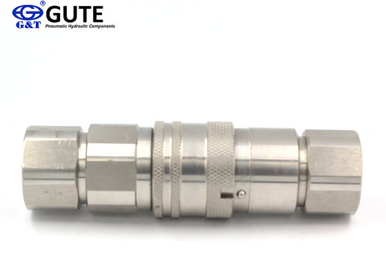 High Performance Stainless Steel Quick Disconnect Avoid Damage From High Velocity Flow