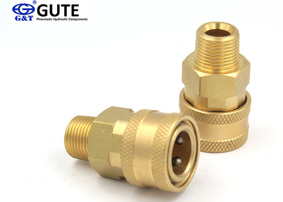 1 Inch Brass Quick Release Coupling Machinning Technics For Mold Coolant Lines